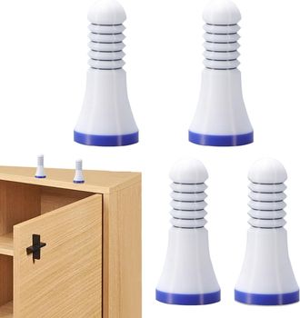 Generic Cabinet Installation Tools - 4-Piece Leveler Set, Cabinet Leveling Feet, High-Precision Cupboard Alignment Support for Home Renovation, Tile, Picture,