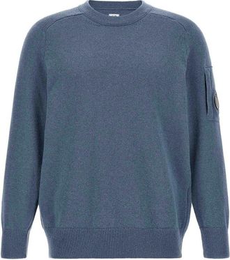 C.P. Company C. P. Company Rundhalspullover - Blau