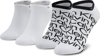 Calvin Klein Kurze Socken 701218714 Wei&szlig;