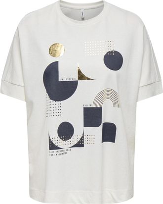 Only Onljany S/S O-Neck Print Top Box JRS