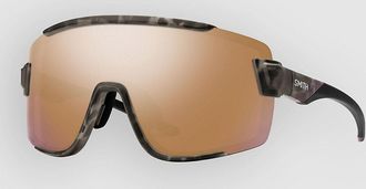 Smith Wildcat Matte Salt Haze +Bonus Lens Sonnenbrille chromapop rose gld mirror