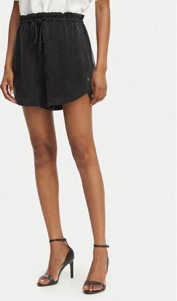 HUGO BOSS Stoffshorts Hermione-1 50559554 Schwarz Loose Fit