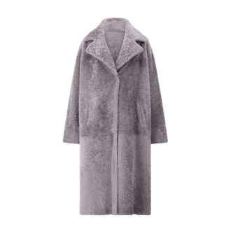 Arma Merinillo Alba Nappa Mantel - - Coats - Damen - Grau - M