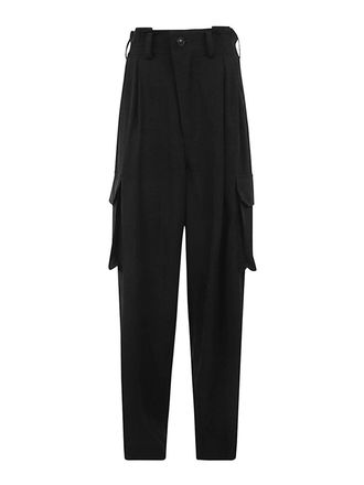 Yohji Yamamoto Pantalons D&eacute;contract&eacute;s - Noir