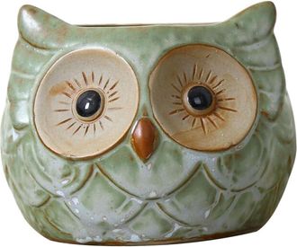 Yardwe Pflanztöpfe für Sukkulenten Retro Keramik Blumentopf mit Drainageloch für Garten und Wohnkultur