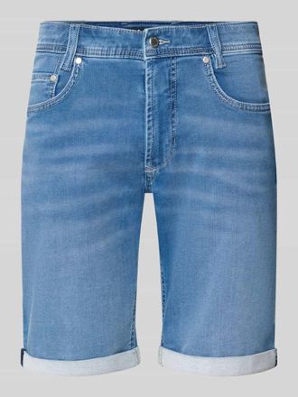 M.A.C Regular Fit Bermudas in Denim-Optik mit Eingrifftaschen
