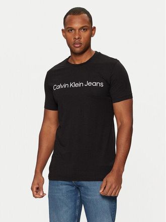 Calvin Klein Jeans T-Shirt J30J322552 Schwarz Slim Fit