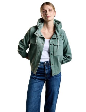 Street One Damen A212243 Kurze Jacke, Seafoam Green, 46