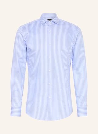 HUGO BOSS Hemd Hank Slim Fit blau
