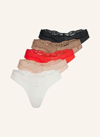 SKIMS Skims 5er-Pack String Fits Everybody Lace weiss