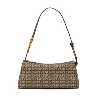 DKNY Avril Schultertasche - - Bags - Damen - Braun - ONE SIZE