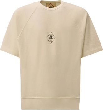 C.P. Company C.p. Company, Homme, Tops, Blanc, Taille: M Malfile Short-Sleeve SweaT-shirt
