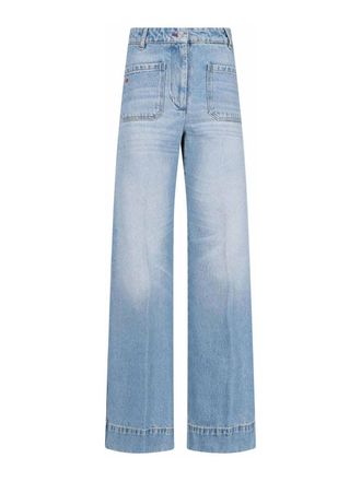 Victoria Beckham Bootcut Jeans - Blau