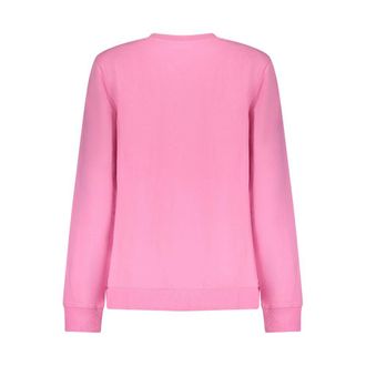 Tommy Hilfiger Cotton-Blend Crew Neck Sweatshirt - Pink