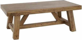 DKD Home Decor Acacia Couchtabelle 110x60x40 Acacia Material Multicolor -Farbfamilienfamilien -Tabellen Details