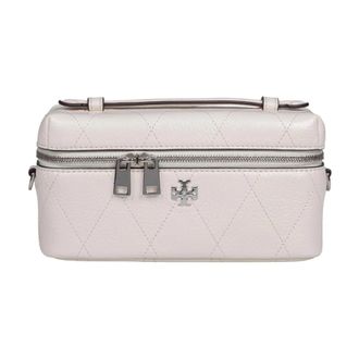Tory Burch Charlie Vanity Case - - Bags - Damen - Wei&szlig; - ONE SIZE