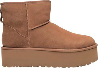UGG Ugg, Femme, Chaussures, Brun, Taille: 40 EU Classic Mini Platform