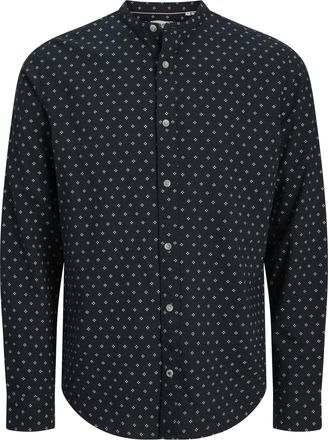 Jack & Jones Jjpierre Slub AOP Band Shirt Ls