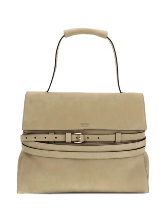 Moschino Hobo Bags - Structured Rectangular Bag - Gr. unisize - in Beige - f&uuml;r Damen