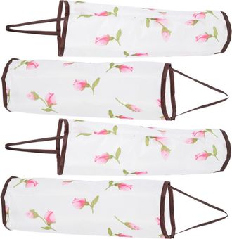 Lurrose 4 Stück Teiliges Wandhalter Müllbeutel Vielseitiger Küchen Organizer aus Robustem Material Wiederverwendbar und Platzsparend für Aufbewahrung von Eink