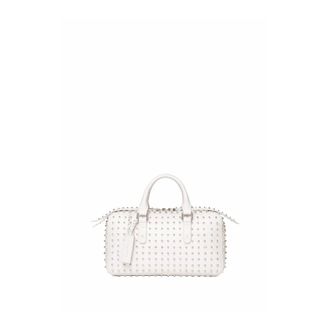 John Richmond Femme, Sacs, Blanc, Taille: ONE Size Studded Handbag