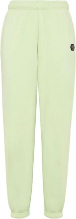 Philipp Plein Femme, Pantalons, Vert, Taille: 42 FR Pantalon de jogging Skater Fit Pegasus