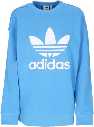 adidas Leichtes Rundhals-Sweatshirt - - Sport - Damen - Blau - M