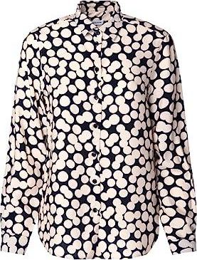 Seidensticker Chemisier &agrave; Manches Longues Coupe Droite Blouse, Noir, 44 Femme