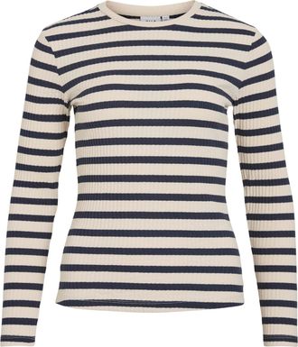 Vila Viamelie O-Neck L/S Top/Pb