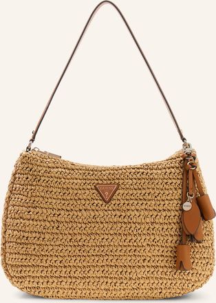 Guess Schultertasche Ofelia beige