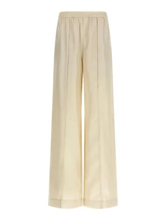 Loulou Studio Pantalons D&eacute;contract&eacute;s - Beige