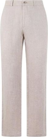 Brooks Brothers Homme, Pantalons, Beige, Taille: W42 Pantalon en lin