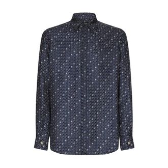 Dolce & Gabbana Stilvolles Shirt mit Einzigartigem Design - - Shirts - Herren - Mehrfarbig - M
