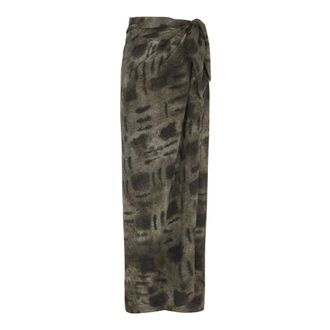 Cortana Pareo Rock Ayaz Print - - Skirts - Damen - Gr&uuml;n - M