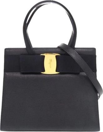Ferragamo Sac bandouli&egrave;re Pre-owned - Femme - Pre-owned - Bleu - Taille: ONE Size