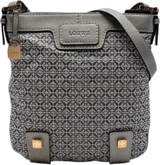 Loewe Sac bandouli&egrave;re Pre-owned - Femme - Pre-owned - Gris - Taille: ONE Size