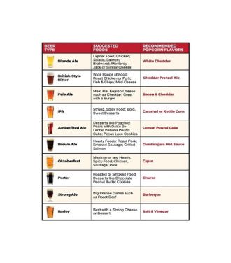 Generic poster The Ultimate Beer Tasting Poster: Vintage Style Food Pairing Chart with Snacks, Educational Wall Art for Home Bar, Basement, Man Cave Decor(Fra