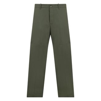 Nine In The Morning Gerade Baumwollhosen - - Trousers - Herren - Gr&uuml;n - L