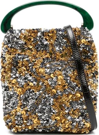Dries Van Noten Femme, Sacs, Multicolore, Taille: ONE Size Micro Sac Orn&eacute;