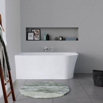 Duravit Badewanne Eck links Duravit DuraDelfi Acryl 150x75cm