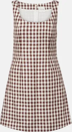 Poss&eacute; Minikleid Sadie aus Leinen