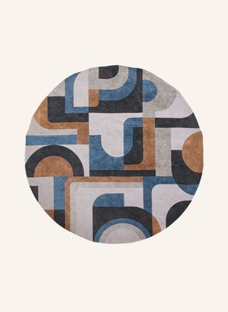 Louis De Poortere Louis De Poortere Teppich Nuance Module blau