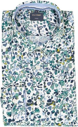 Olymp Herren Hemd mehrfarbig Baumwolle