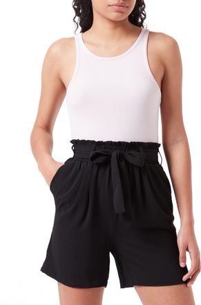 Pieces Pieces Damen Pcavery Hw Shorts Noos, Schwarz, XS