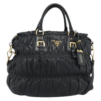 Prada Pre-owned Vintage Hand Bag - Femme - Pre-owned - Noir - Taille: ONE Size