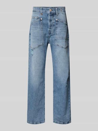 M.A.C Baggy Fit Jeans mit aufgesetzten Taschen