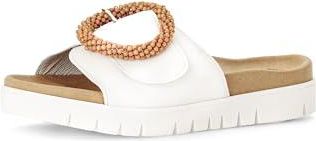 Gabor Mules pour femme, Blanc 21, 37 EU