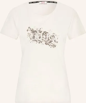 Liu Jo Liu Jo T-Shirt Mit Schmucksteinen weiss