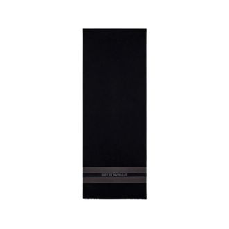 Emporio Armani Logo-Schal - - Accessories - Herren - Schwarzk - ONE SIZE