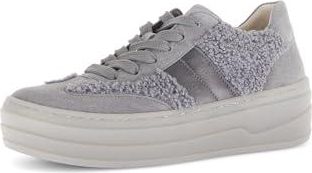 Gabor Baskets basses pour femme - Meilleur ajustement, Gris Combi 79, 39 EU